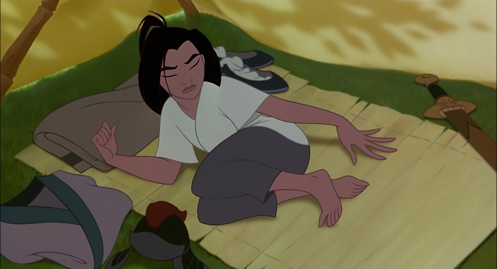 Anime Feet: Mulan (Extra Scene)