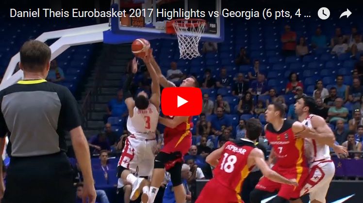 Daniel Theis doing it all for Germany at Eurobasket 2017 (videos)