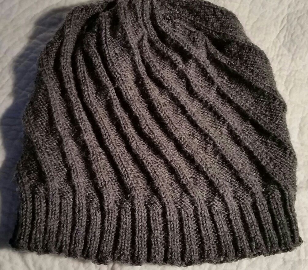 Vicki Sews: Twisted Rib Beanie - A Finished Project & Tutorial