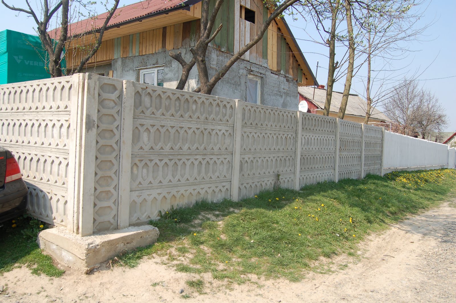Garduri si stalpi din beton. Suceava-Romania: Galerie foto