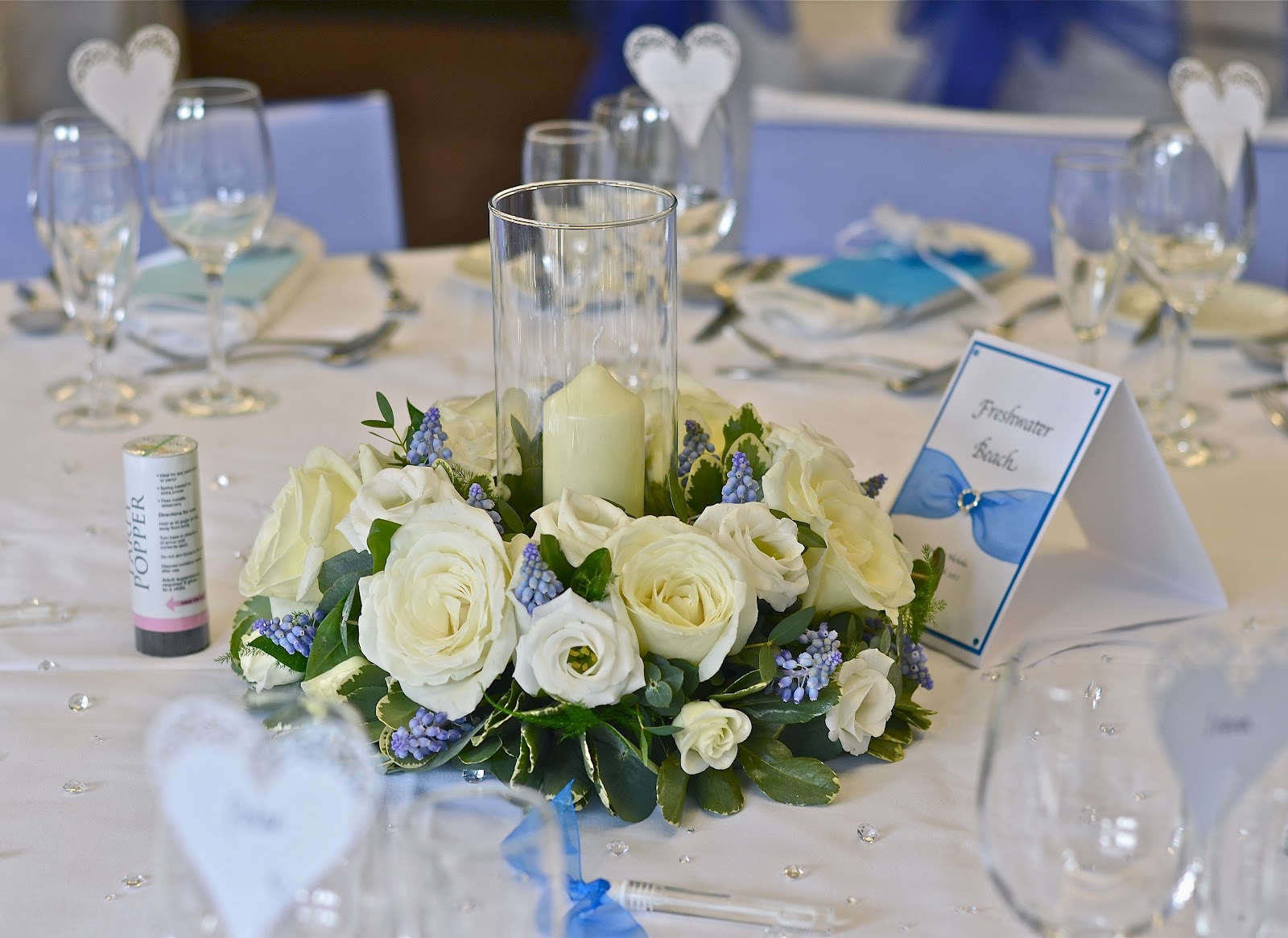 Wedding Flowers Blog: Nicola's Blue and White Spring Flowers