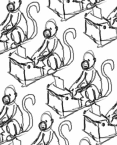 Infinite Monkey Theorem Animated Short - Part 1