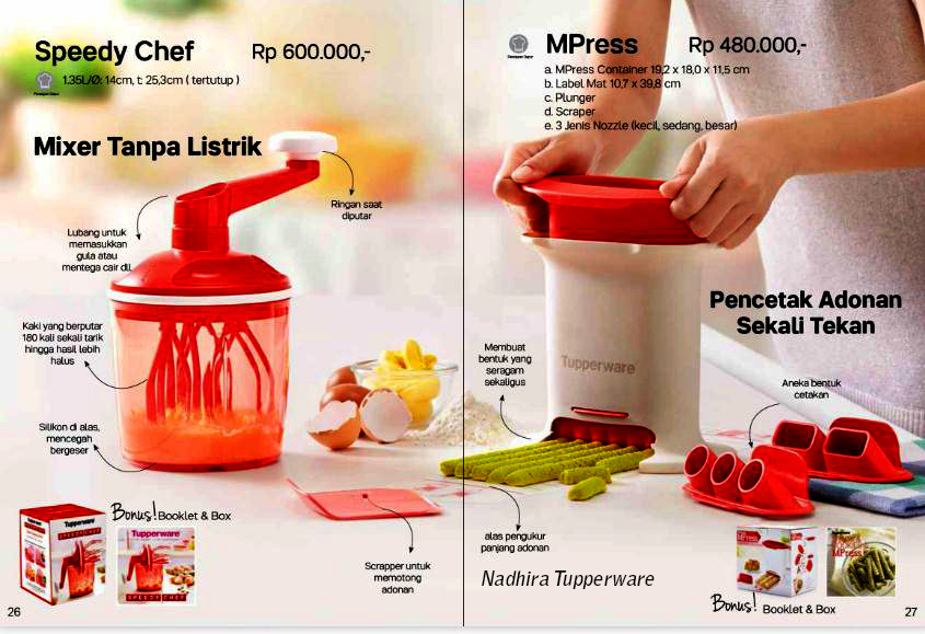 SPEEDY CHEF TUPPERWARE | Nadhira Tupperware