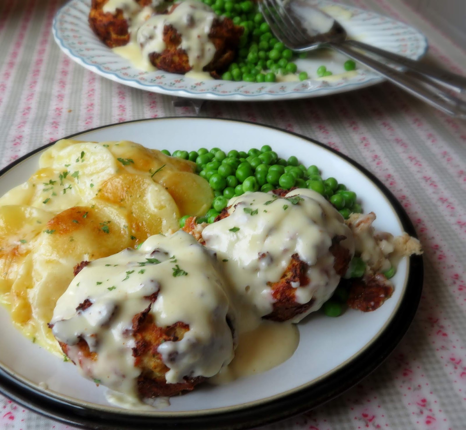 Lemon Sauced Salmon Patties | The English Kitchen