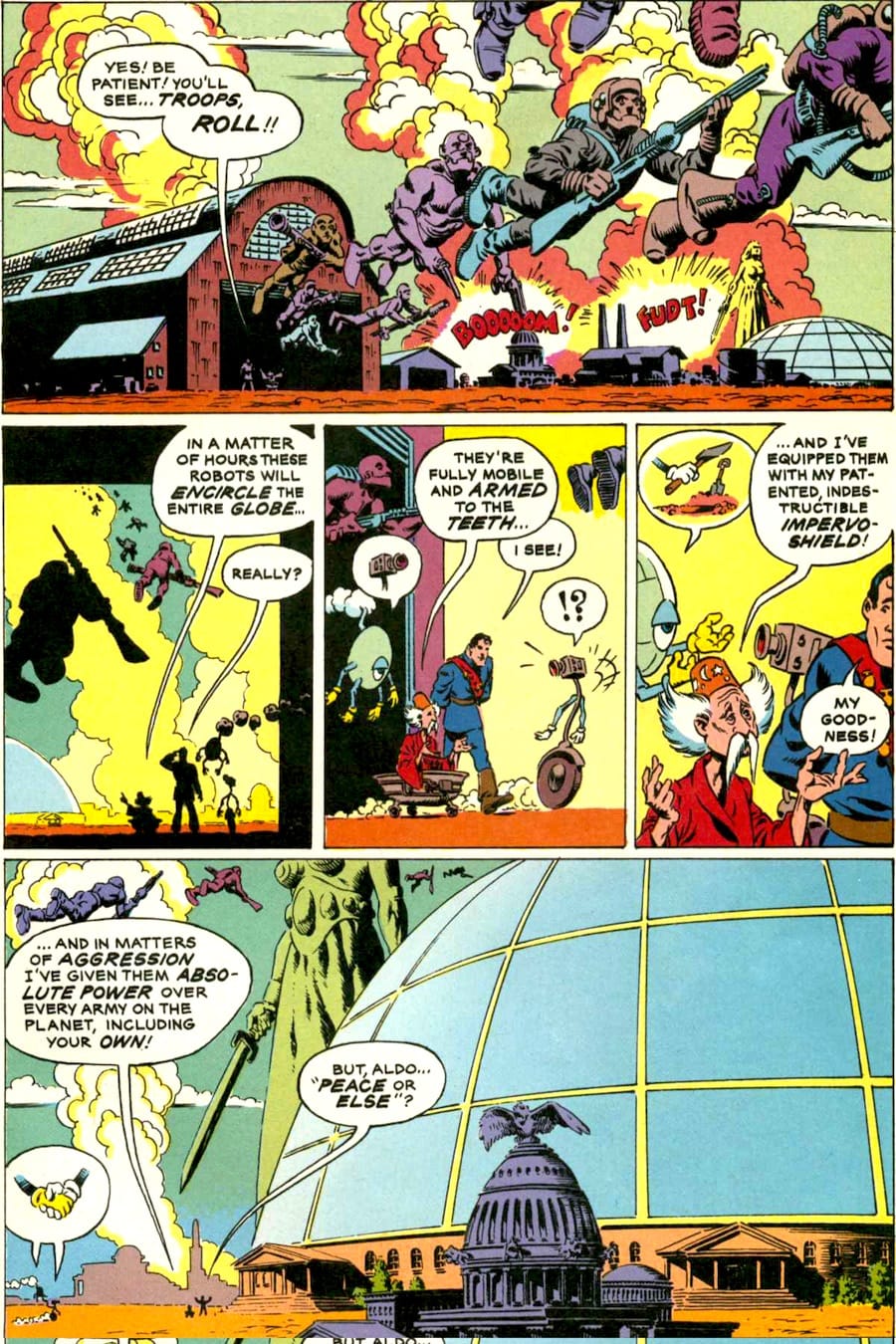 Dreadstar #6 - Jim Starlin art & cover, Bernie Wrightson art - Pencil Ink