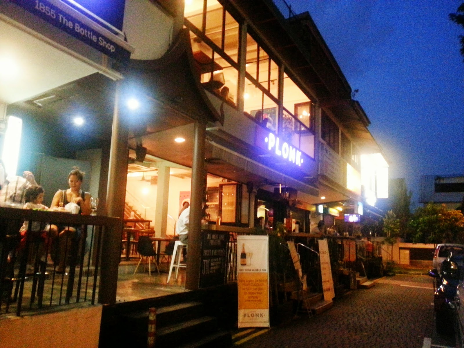 To See To Feel To Eat: Plonk, Serangoon Gardens