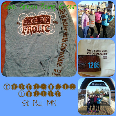 Save Green Being Green: Fitness Friday: Chocoholic Frolic