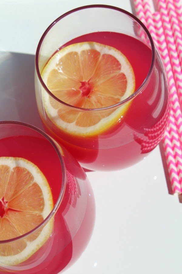 On The Menu: Sparkling Pink Punch |Sunny Days & Starry Nights