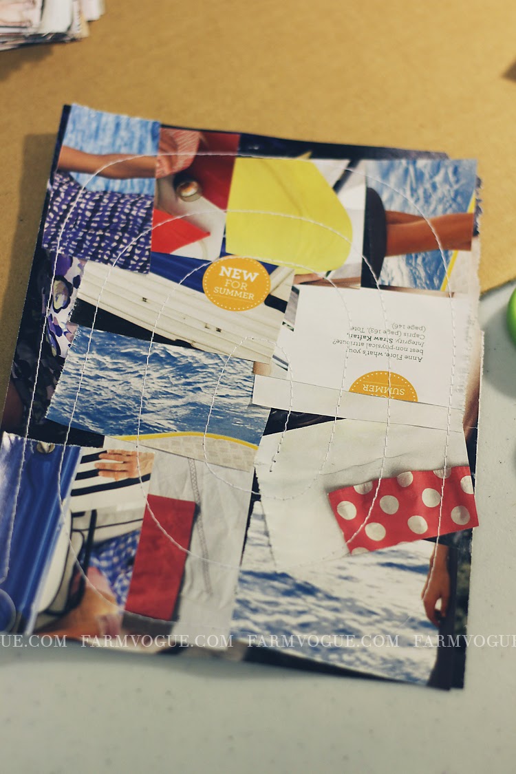 Farm Vogue: DIY Magazine Stationary