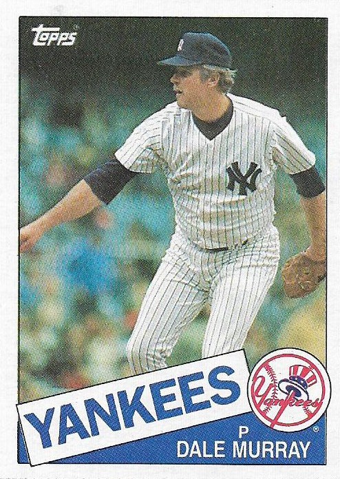 1985 Topps: #481 - Dale Murray