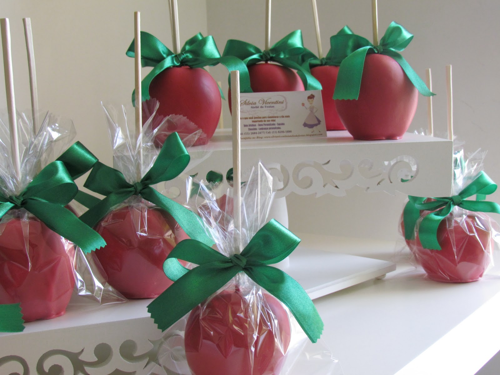 Silvia Vicentini - Ateliê de Festas: ÁRVORES DE MAÇAS!!