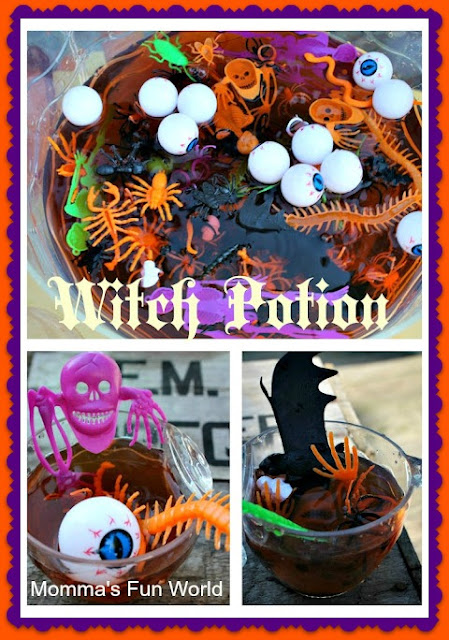 Momma's Fun World: Halloween sensory/imaginary fun play