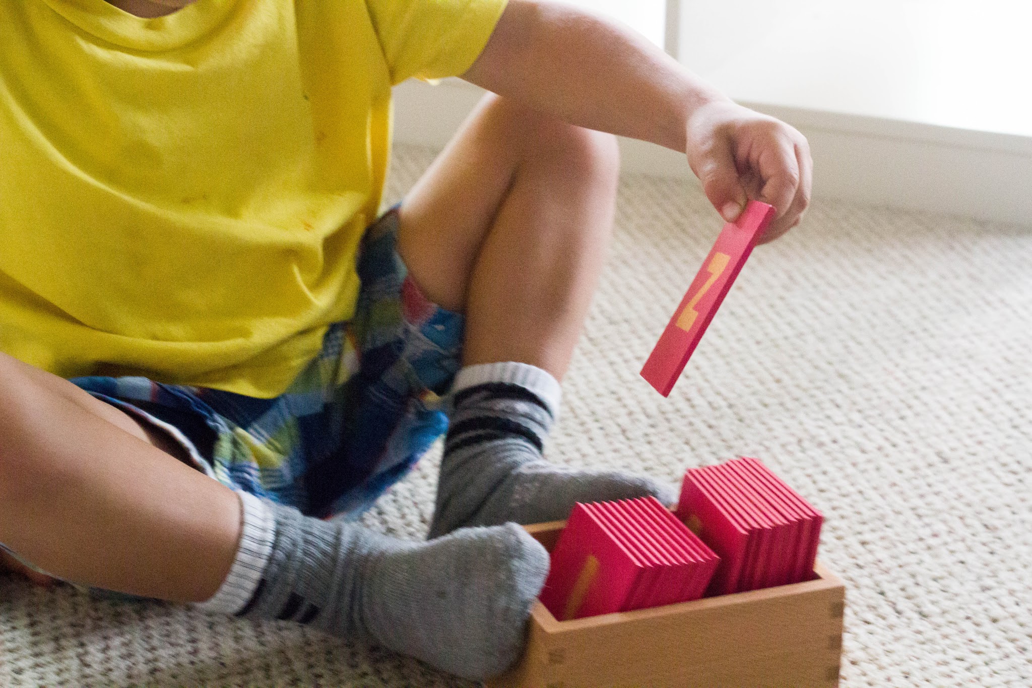 DIY Montessori I-Spy Game