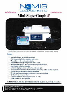 Distributor Instrumen Geofisika - Mini SuperGraph II By NOMIS Seismographs