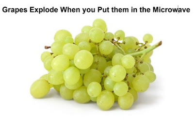 Wowsome Info: Grapes Explode in Microwave