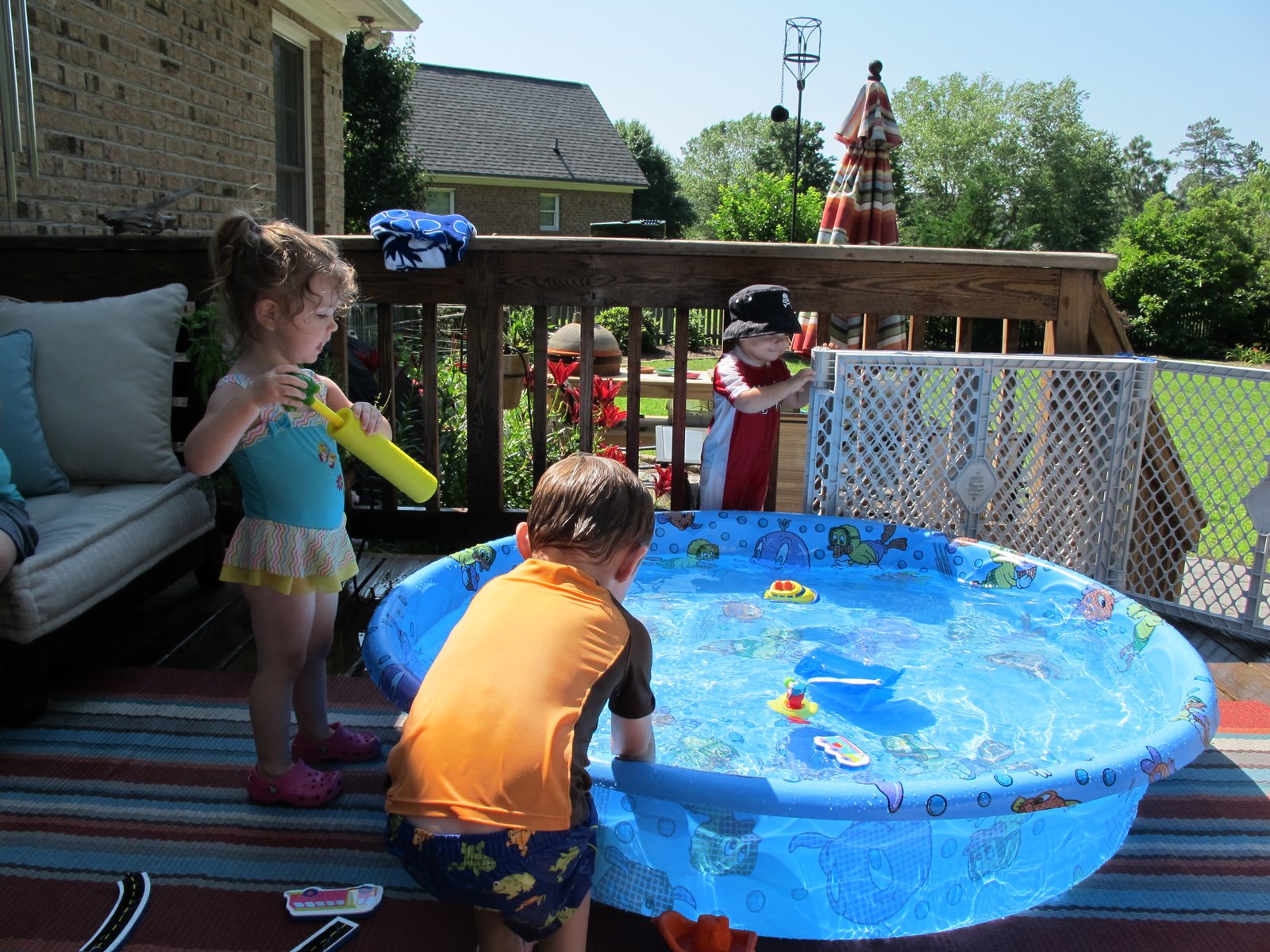 Hear the Bells: Update on the Potty Training and a Water Playdate