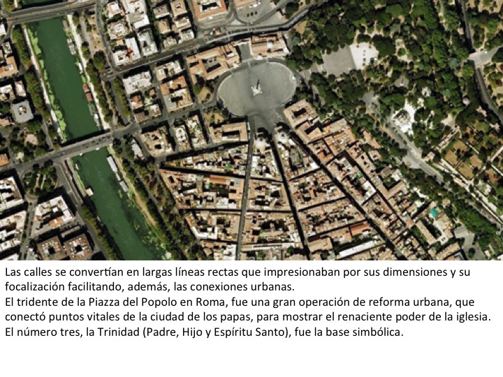 HISTORIA DE LA ARQUITECTURA II T.N: Plan urbanistico de Sixto V para Roma