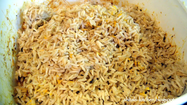 Shital's-Kitchen: Brown Rice Biryani