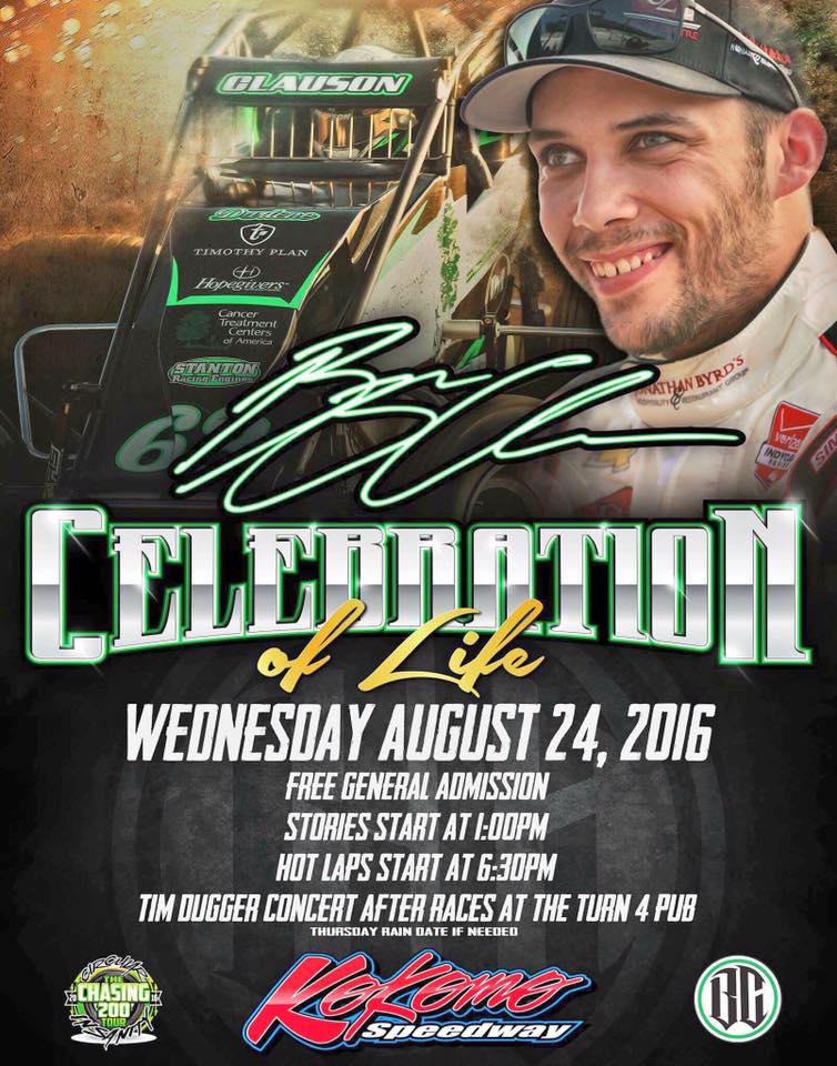 NASCAR Race Mom: Bryan Clauson’s ‘Celebrate of Life’ at Kokomo Speedway