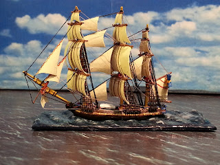 A Miniatures Hobby Room: Navwar 40 Gun Swedish Frigate Venus