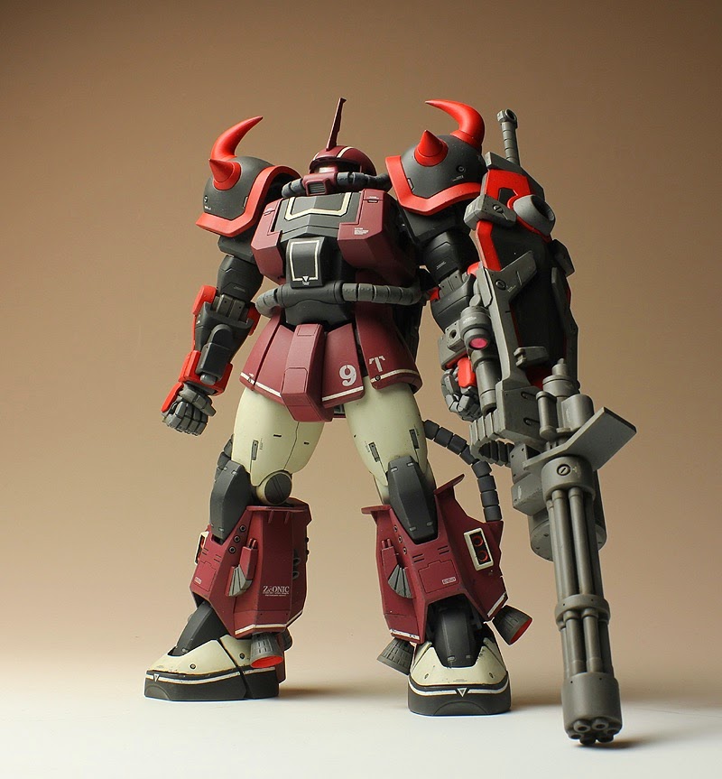 Mobile Suit Gundam MSV-R Troublemakers Zaku II/ Gouf Custom - scratch ...
