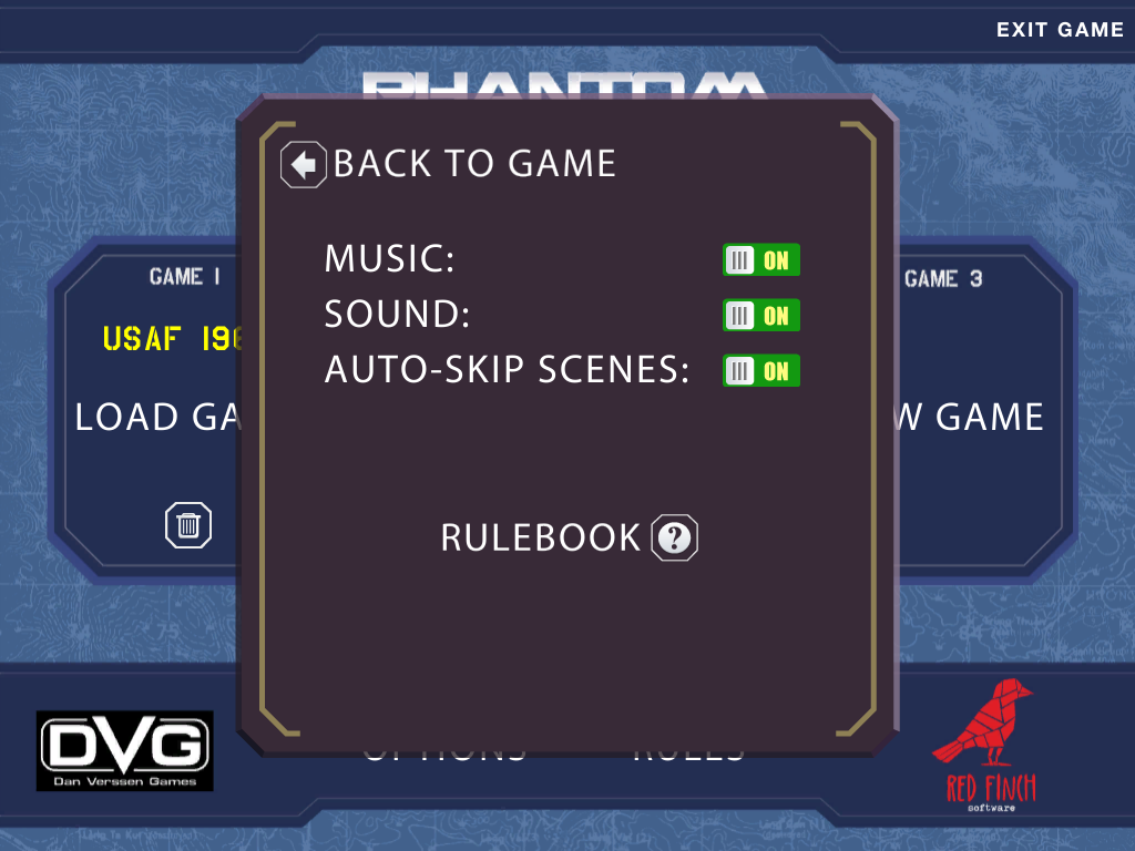 Phantom leader for the PC by Dan Verssen Games - A Wargamers Needful Things