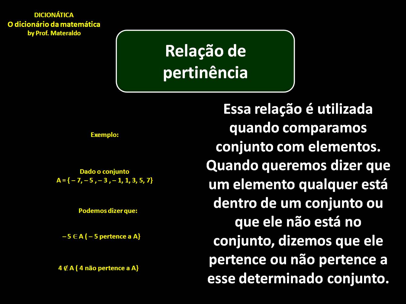 O Que é Pertinência - FDPLEARN