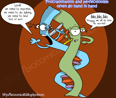 Biocomicals: Procrastination and perfectionism are in our genes!