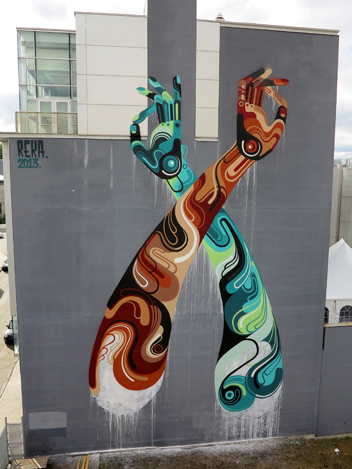 Reka New Mural In Montreal, Canada – StreetArtNews