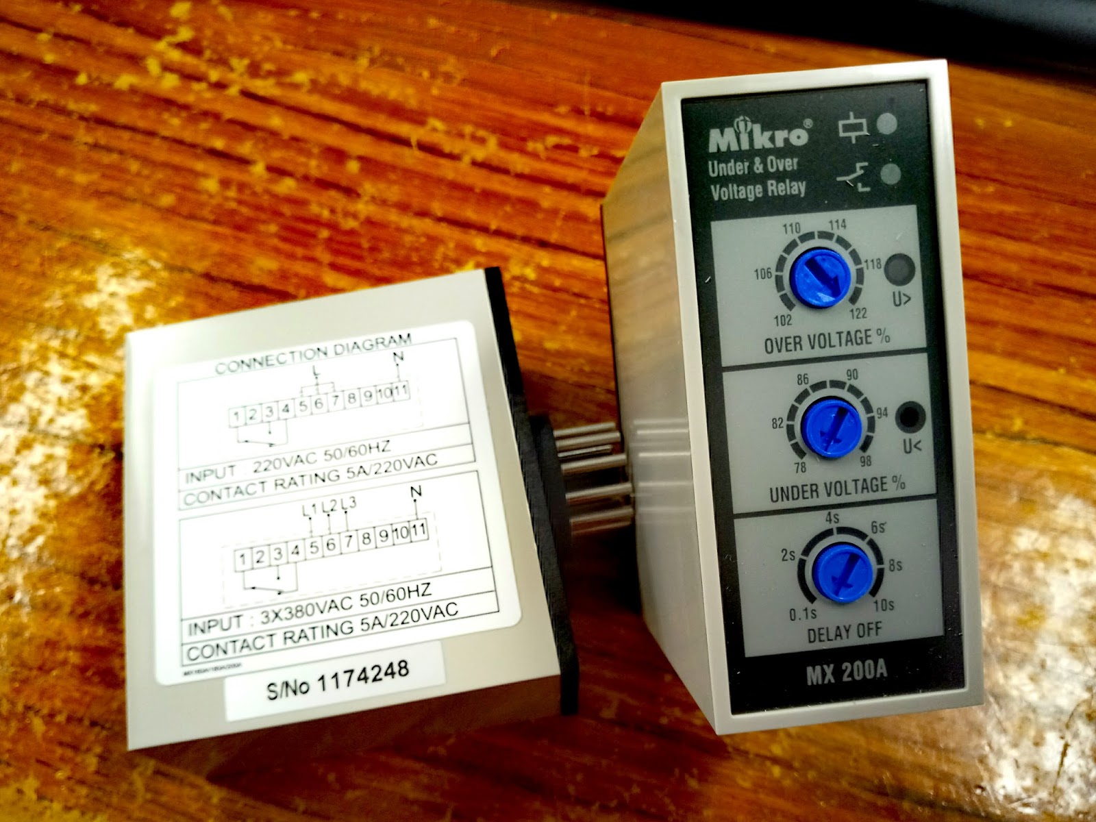 興昌電機 Hing Cheong - Electric: Undervoltage / Overvoltage Phase ...