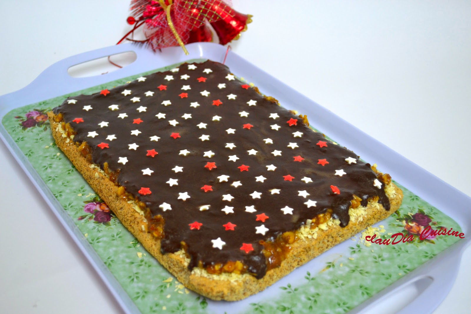 dia.cuisine: Prajitura cu nuci, caramel si ciocolata