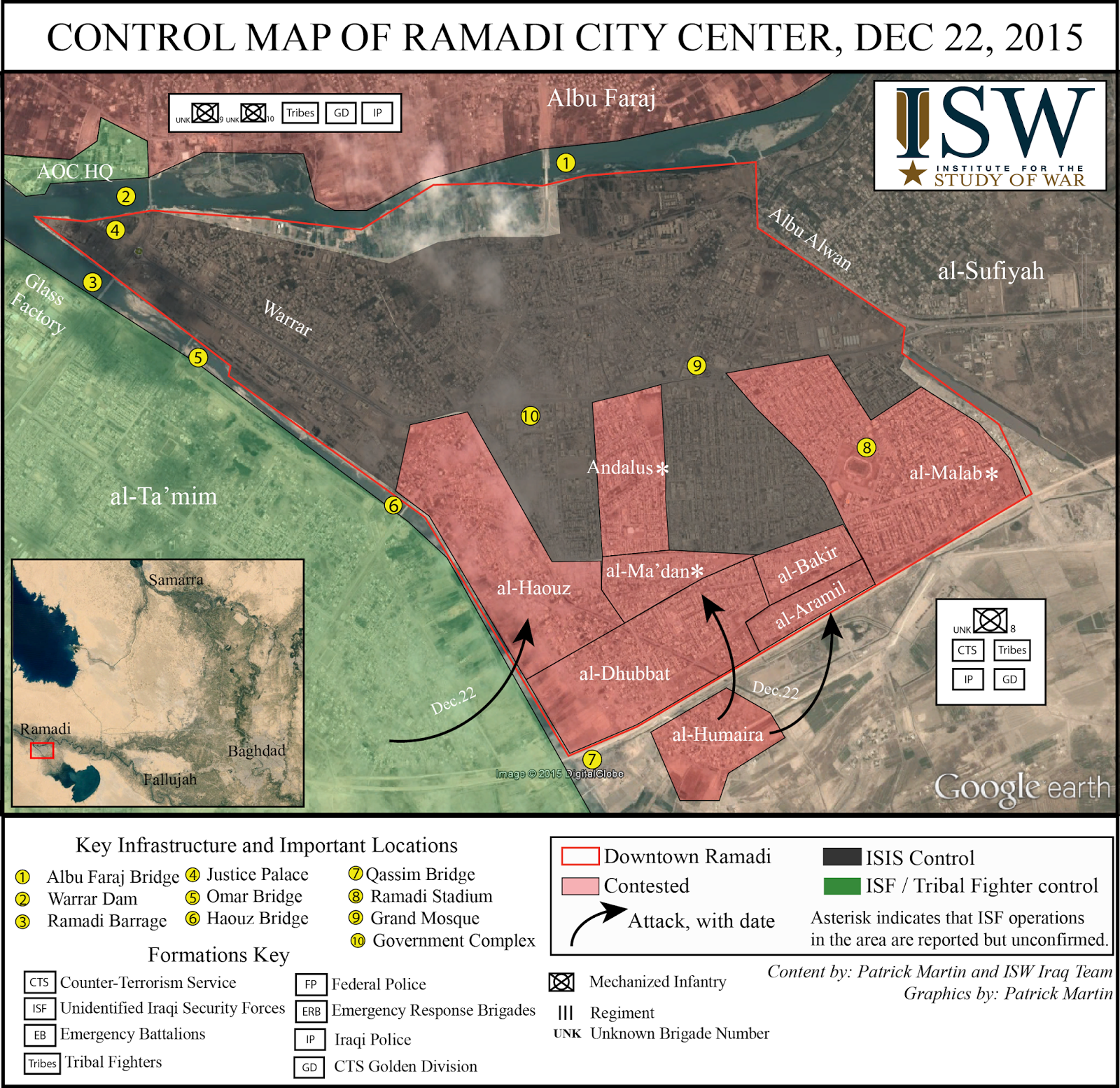ISW Blog: Control Map of Ramadi: December 22, 2015