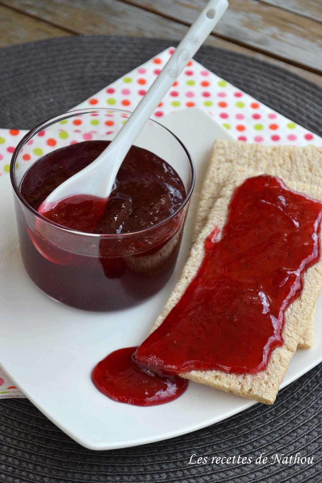 Ma cuisine au fil de mes idées...: Gelée de groseilles rouges "express"