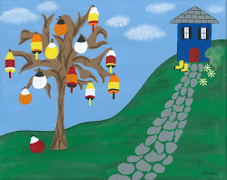 cheryl brisson folk art: Painted Furniture