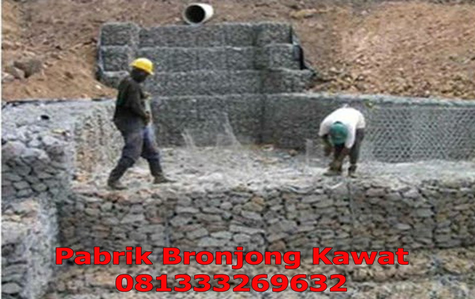 Membuat dan Memasang Bronjong untuk Tindakan Penanganan Darurat Bencana ...