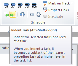 Adding Tasks | Quick MS Project