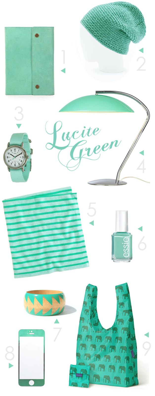 Bubby and Bean ::: Living Creatively: COLOR LOVE // Lucite Green