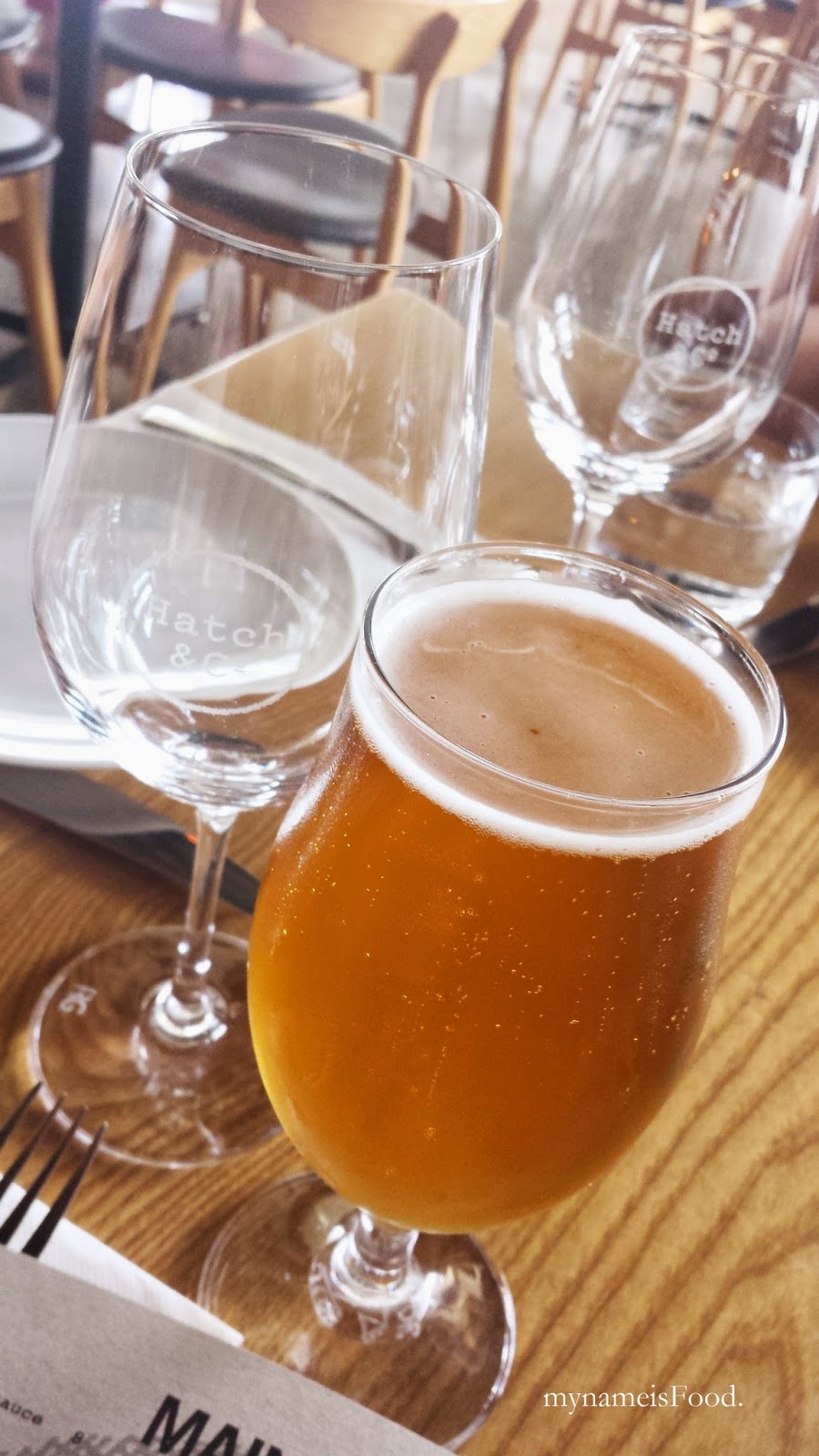 Hatch & Co., Gasworks Plaza, Newstead, Brisbane - my name is Food.