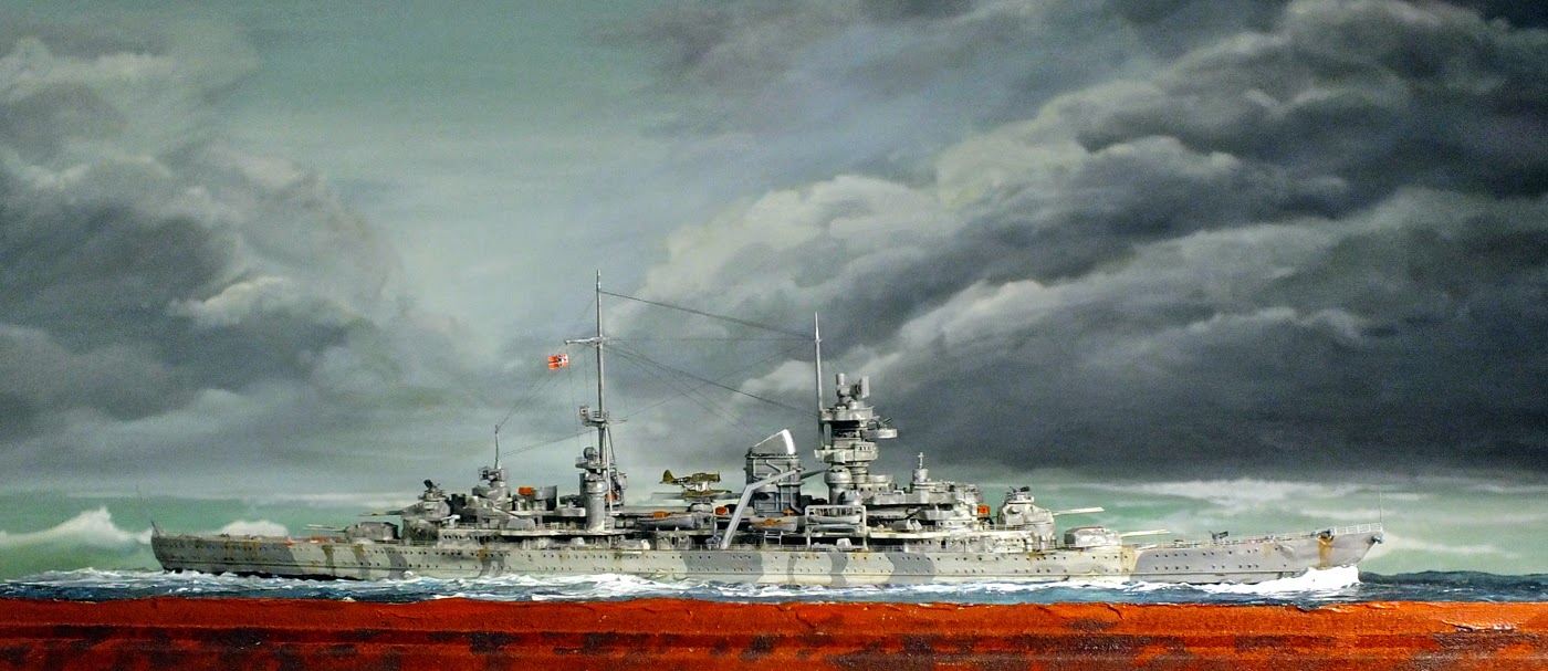 MODELSHIPS & WORLD IN SCALE: DKM Prinz Eugen, 1942.