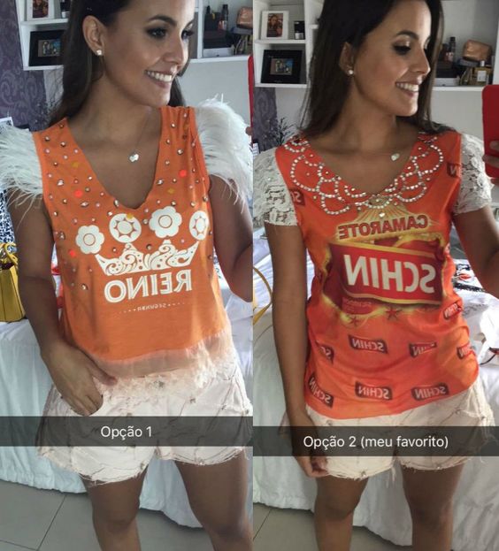 Ideias para customizar abadá - Cereja Feminina