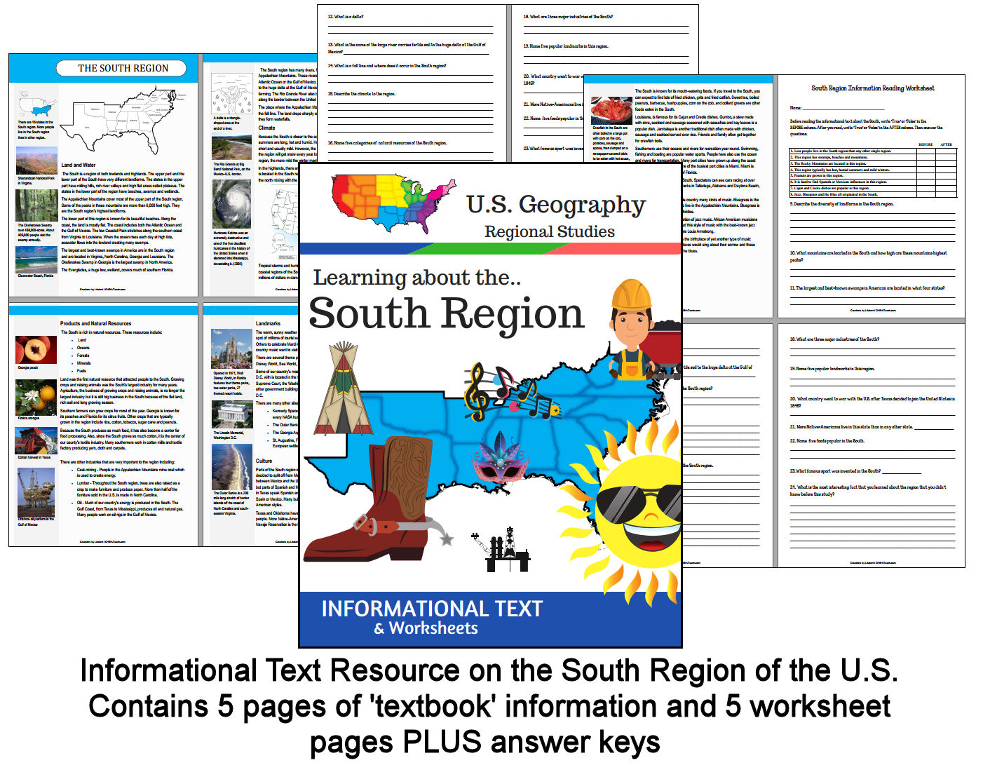 CHSH-Teach (featuring Creations by LAckert): U.S. Geography ...