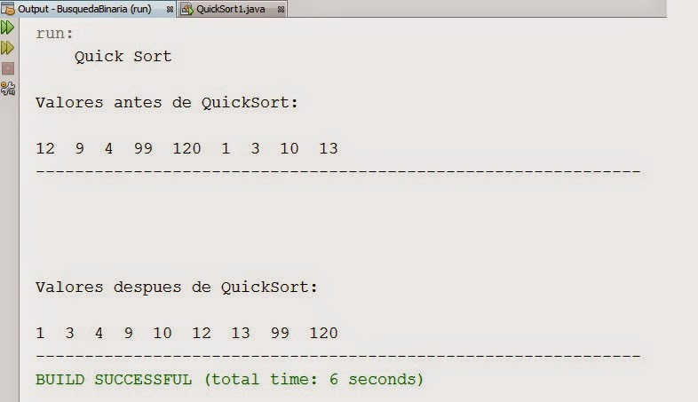 Estructura De Datos Método De Ordenamiento Quicksort