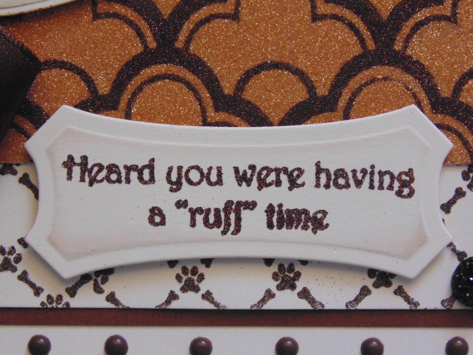 Inky Finger Zone: A 'ruff' time