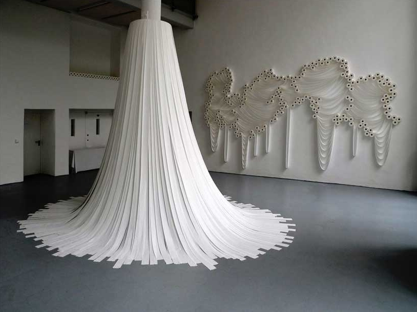 of paper and things: paper arts | art installation