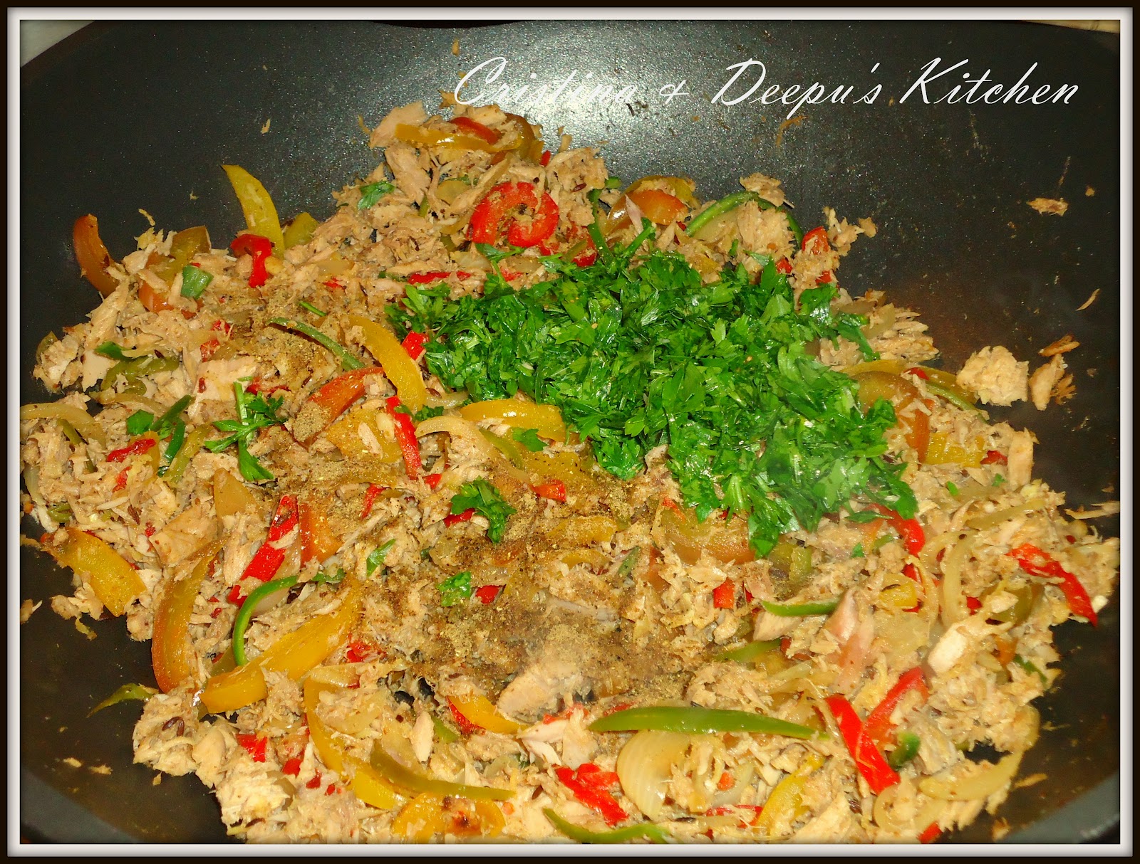 Cristina & Deepu's Kitchen: “Curry” de peste (ton) / Tuna Fish “Curry”