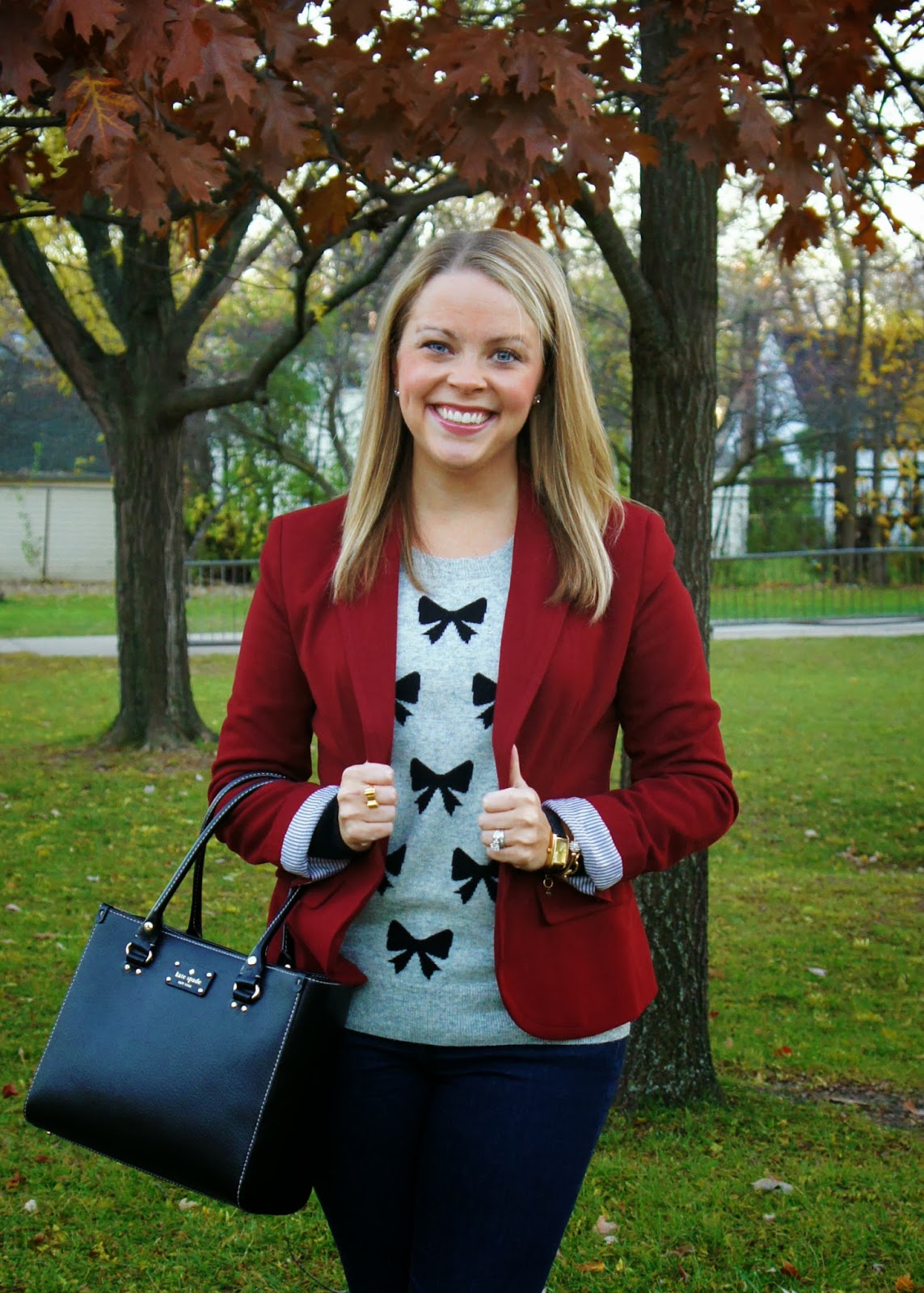 Everyday Fashion and Finance: How We Wear: Bow Sweaters