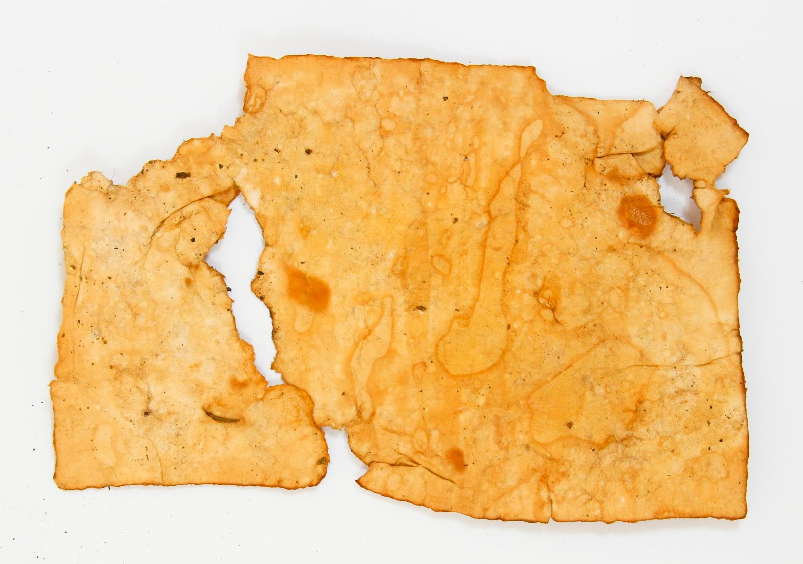 Rust Dyeing on Paper