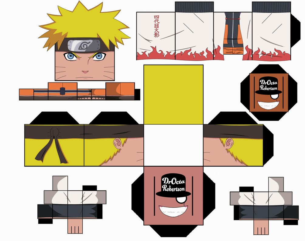 Contoh Kreasi Papercrafts Danbo