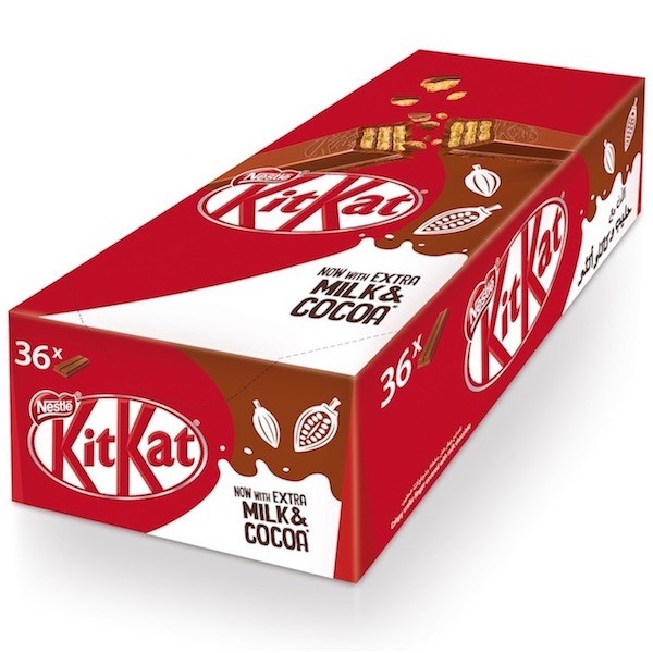 Nestle Kit Kat 2F Chocolate (36 x 20.5g)