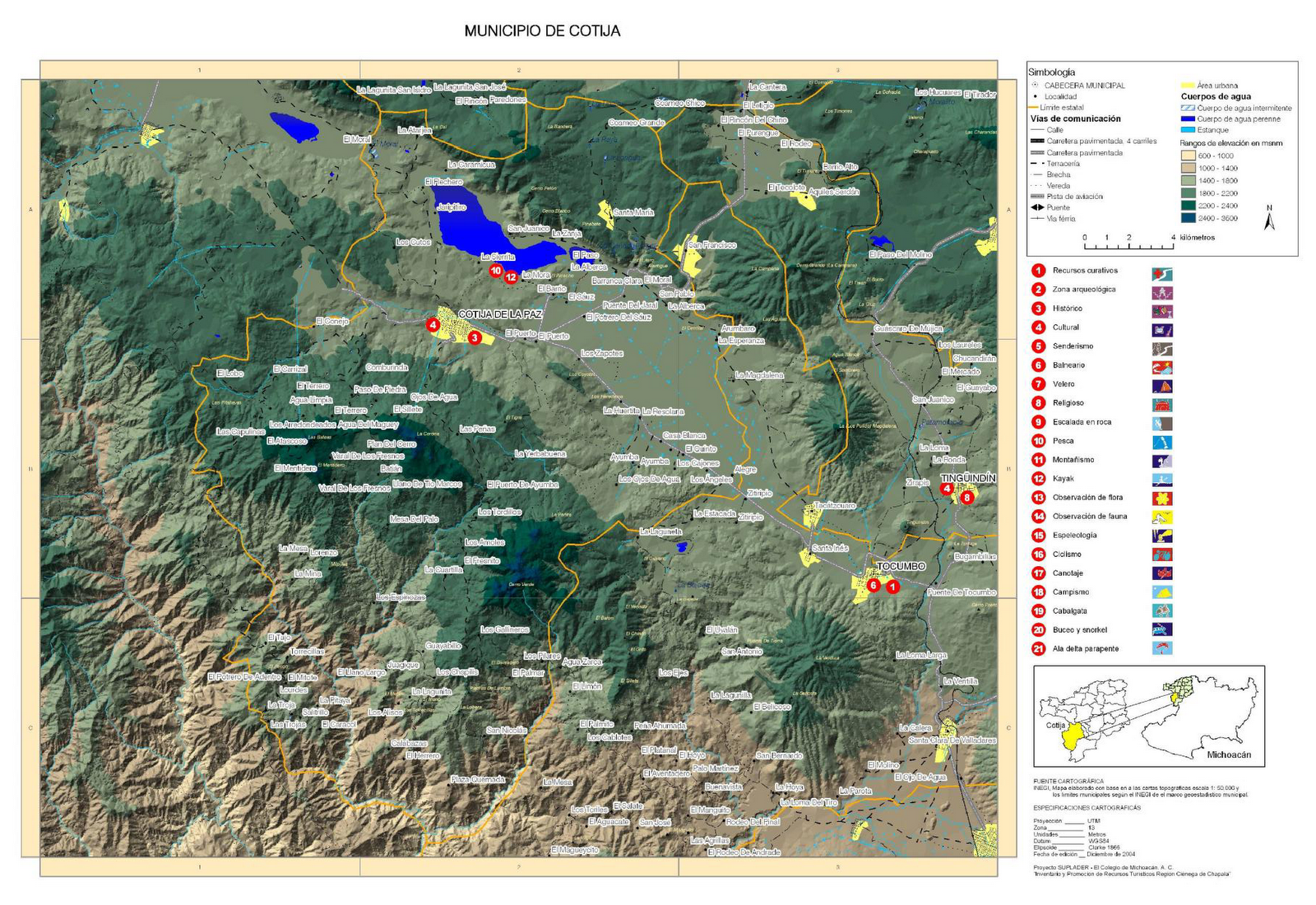 Jaime Ramos Méndez: Municipios de la Región Zamora - Cotija de la Paz ...